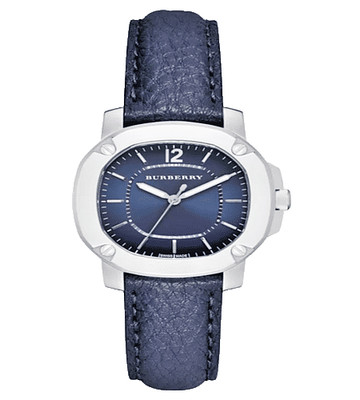 New Burberry Brit The Britain BBY1716 Stainless Steel Blue Strap Blue ...