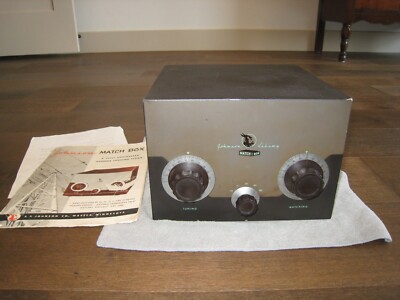 Vintage EF Johnson 275 Matchbox / Antenna Tuner, 275 Watts AM, | eBay