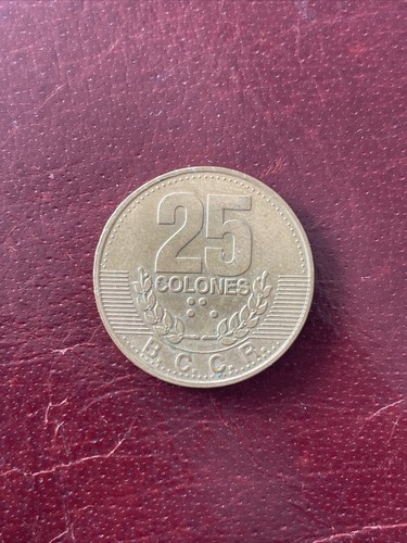 Costa Rica 25 Colones 1995 Coin | eBay