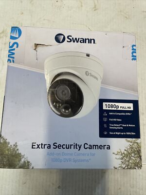 Swann 1080 HD Extra Security Dome Camera & Heat Sensing.A11. 1842 | eBay