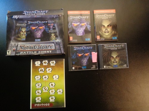 PC CD-ROM Starcraft Battle Chest in Box Complete w/ Strategy Guides | eBay