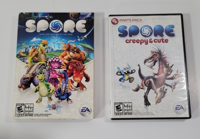 Spore (Windows, 2008) + Spores Creepy And Cute PC Game Win/Mac ...