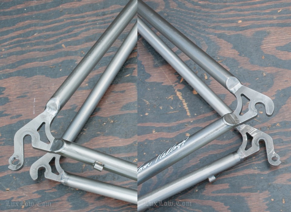 Vintage Early 59cm Merlin Titanium Road Bike FRAME & FORK Tom Kellogg ...