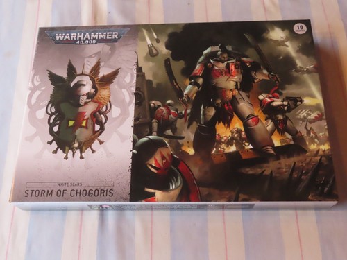 Games Workshop Warhammer 40K: White Scars - Storm of Chogoris Miniature ...
