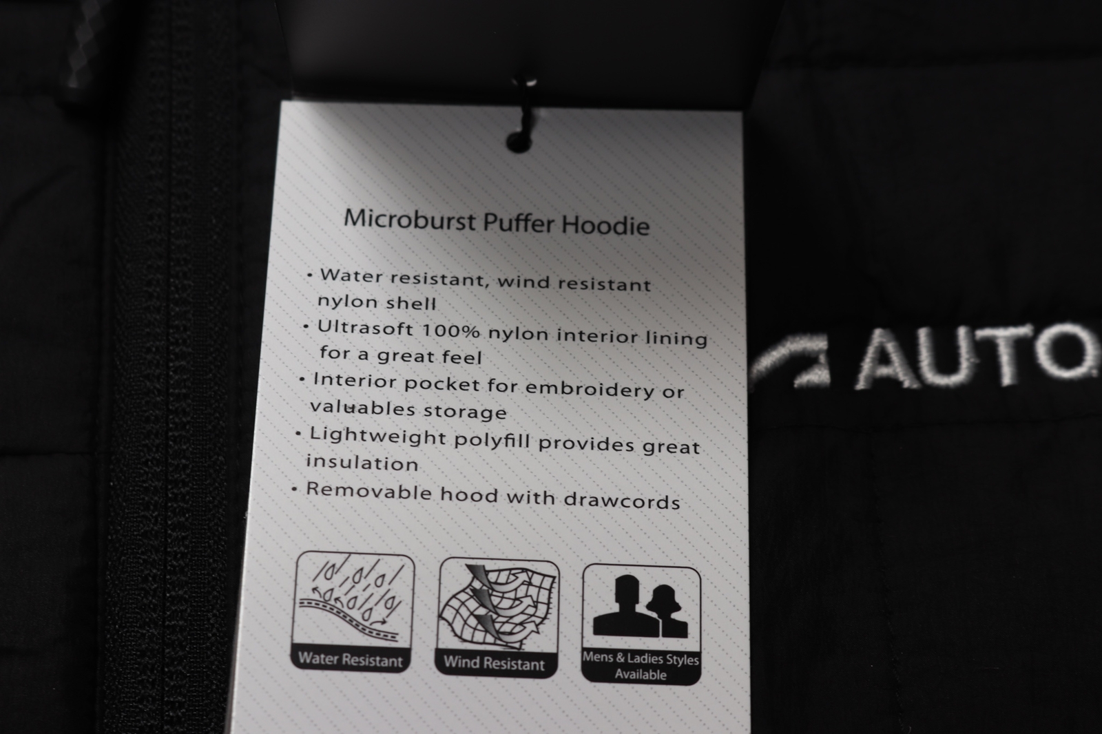 Fossa Apparel Men's Large Puffer Jacket #1525 Microburst w/ Autodesk ...