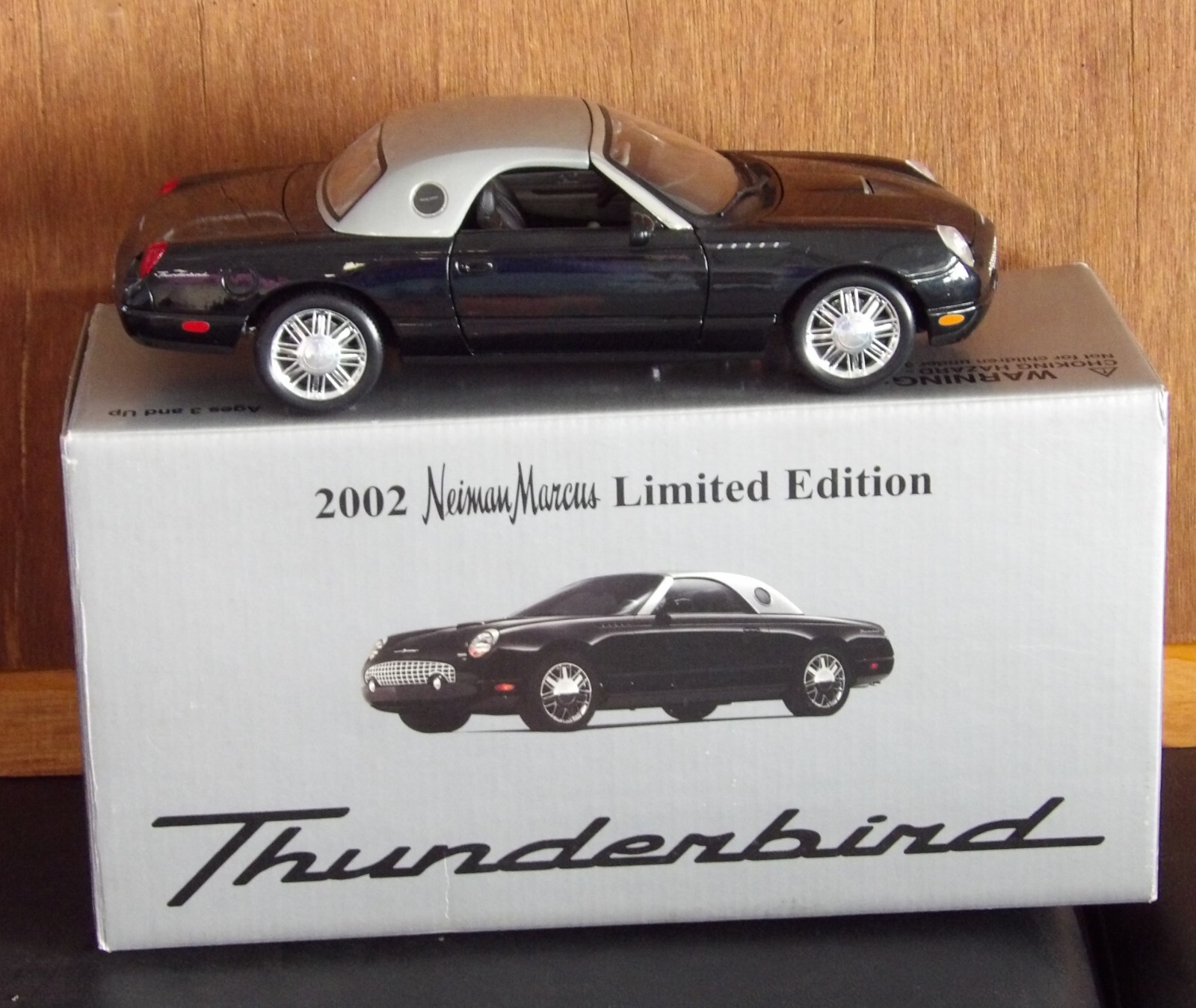 2002 Black Ford Thunderbird Neiman Marcus Limited Edition Model With ...