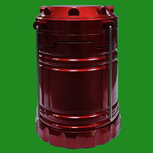 LED Multi-Usages Lanterne de Camping, Extérieur Lampe , Rouge, Bleu, Piles | eBay