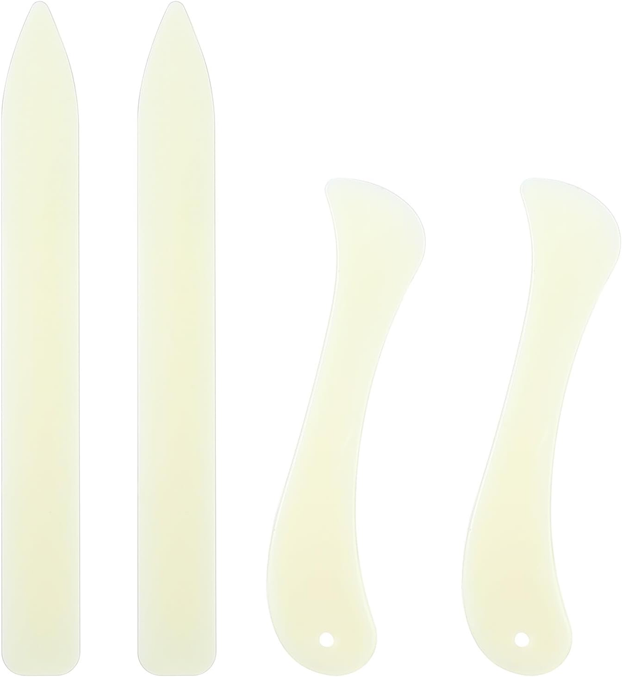 Ymapinc 4 Pcs Bone Folders, Crease Makers Plastic Paper Folding Tool ...