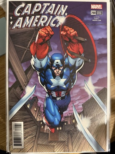 CAPTAIN AMERICA # 700 JIM LEE 1:500 REMASTERED INCENTIVE VARIANT NM | eBay