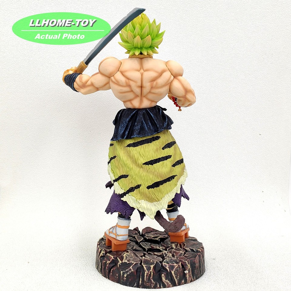 Anime Dragon Ball Z super Saiyan Samurai Broly Figure Action Statue Toy ...