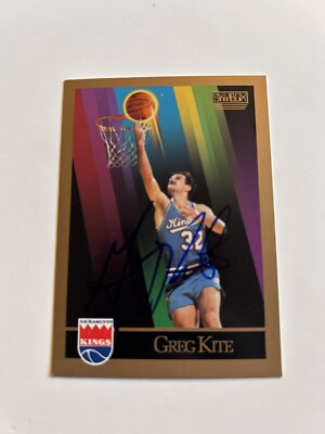 Greg Kite Signed 90/91 Skybox Sacramento Kings Card # 247 | eBay