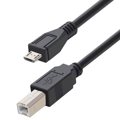 Micro USB to Printer Cable USB 2.0 to USB Type B Cable, Tunghey Android ...