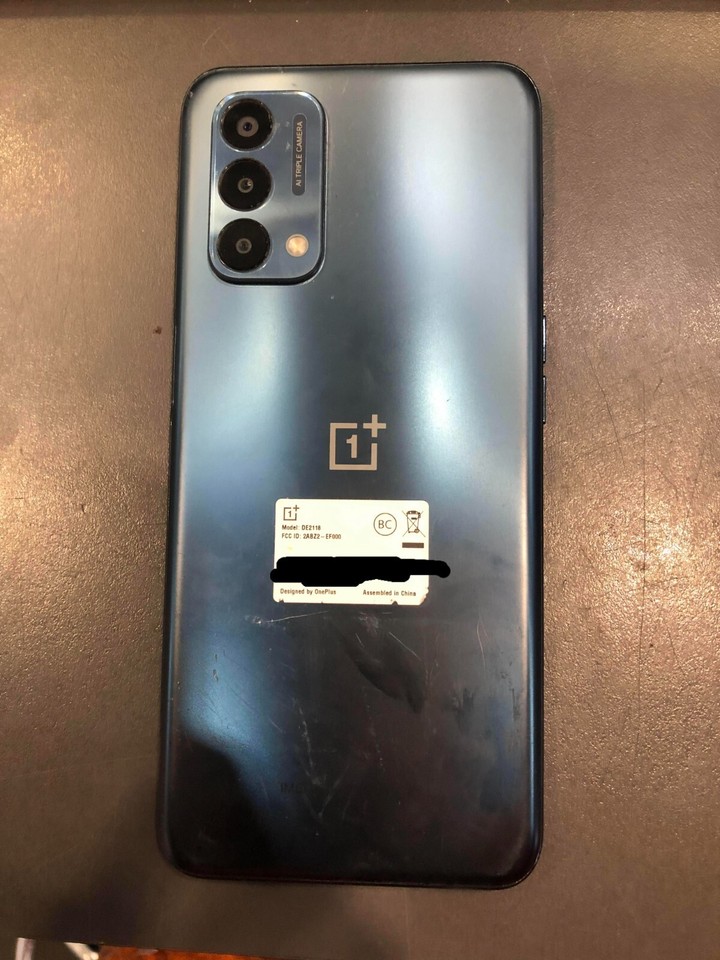 ONEPLUS NORD N200 5G 64GB BLUE DE2118 (METRO T-MOBILE) - FOR PART ONLY ...