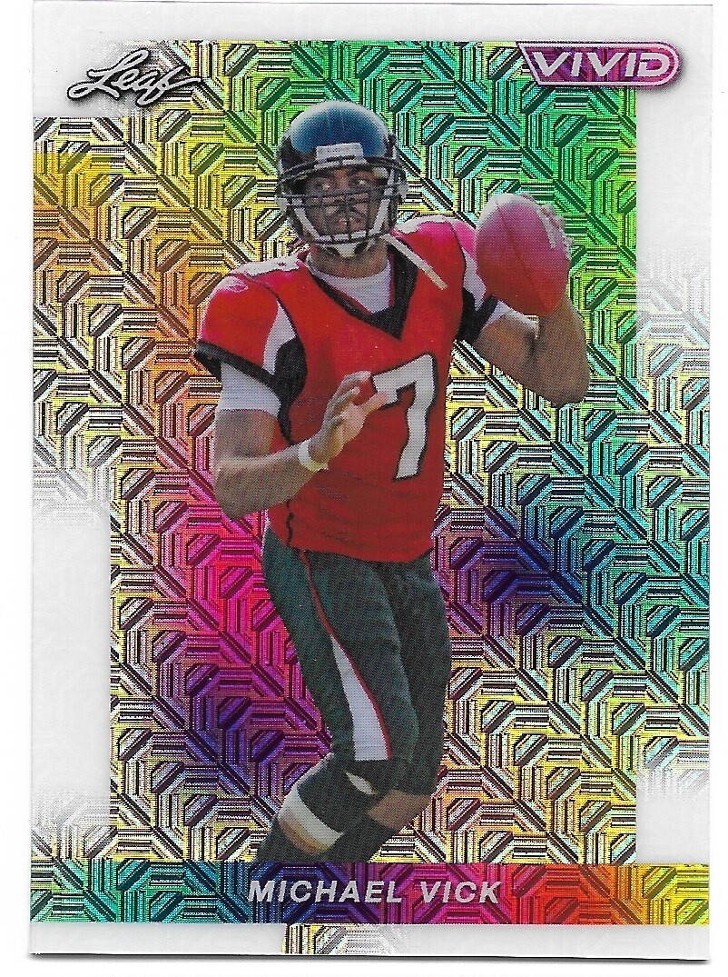 2024 Leaf Vivid - Michael Vick #72 White Mojo /6 for sale online | eBay