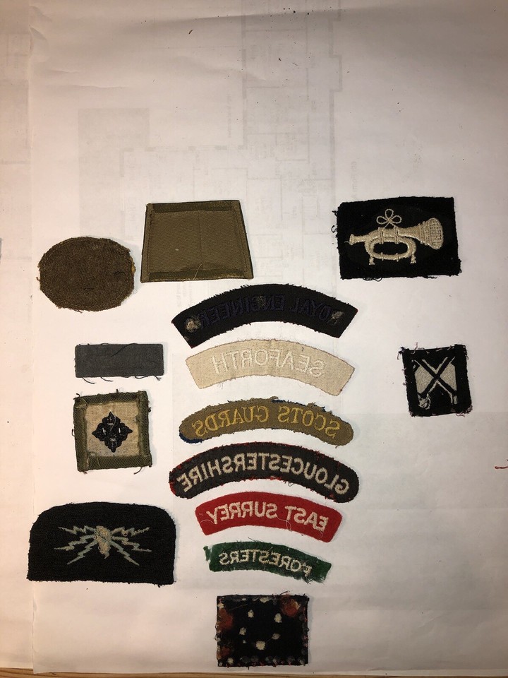 WW2British Badges Cloth Badges Job Lot | eBay UK