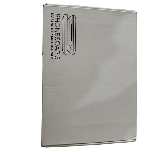 Phone Soap 3 UV Sanitizer and Charger for Cell Phone (WHITE) New OPEN ...