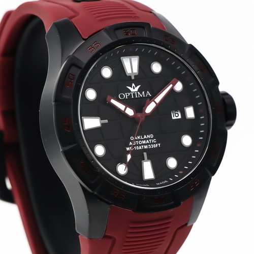 Optima • OAKLAND Swiss Watch • Stainless Steel • 43.35mm • Automatic ...