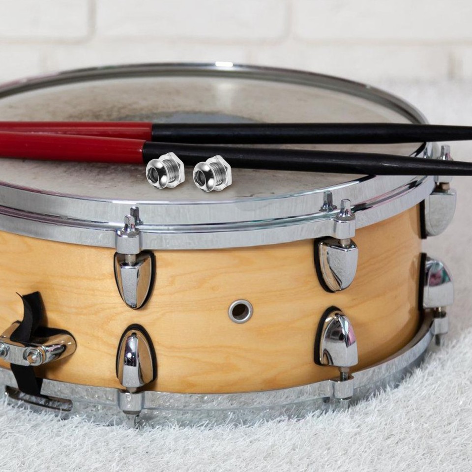 4 Pcs Snare Drum Hardware Air Hole Screws Set Percussion Part Vent ...