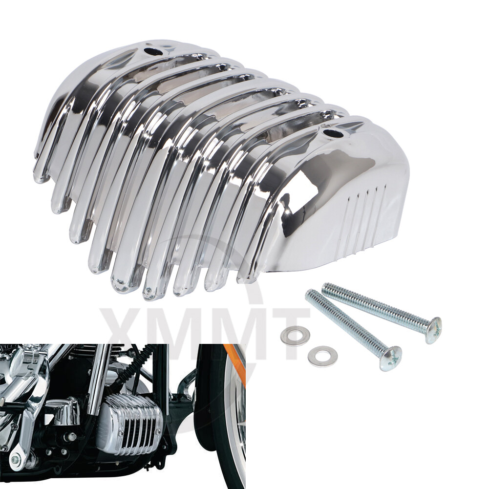 Motor Chrome Voltage Regulator Cover For Harley Heritage Fatboy Softail ...