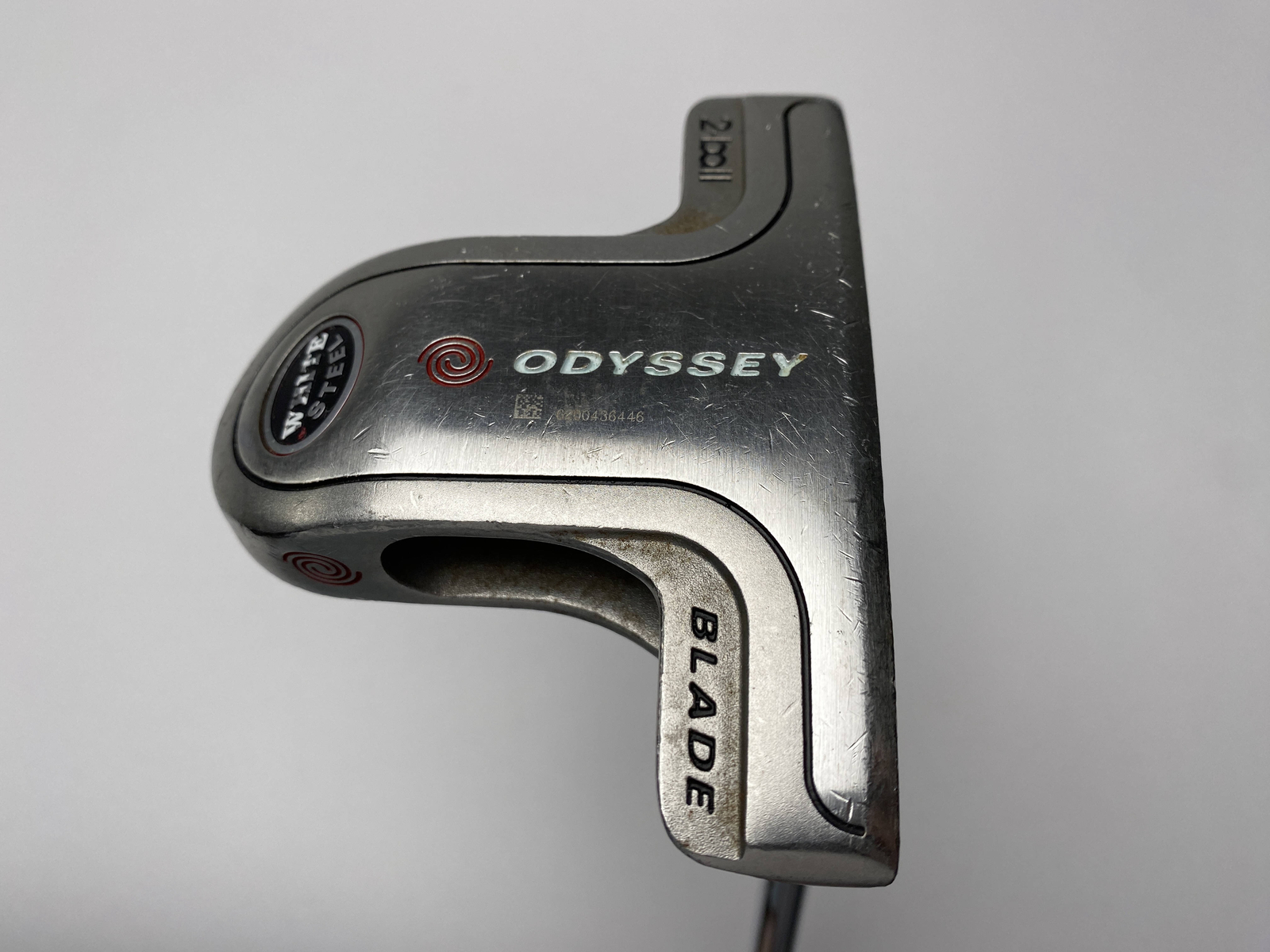 Odyssey White Steel 2-Ball Blade Putter 35" Mens RH | eBay
