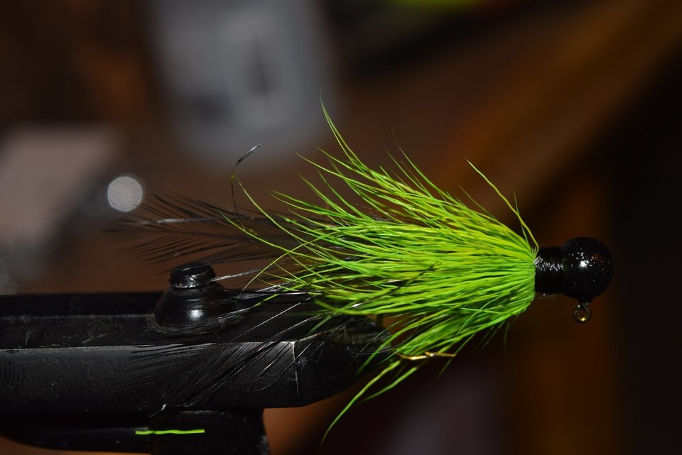 4 HAND TIED DEER HAIR FISHING JIGS COLOR ASST 1/32, 1/6, 1/8, 1/4 oz | eBay