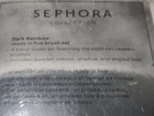 SEPHORA Collection DARK RAINBOW Ready In Five Brush Set {FREE SHIP ...