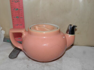 HALL RESTAURANT WARE "BOSTON" TEAPOT - METAL SPOUT - POST 1970 MARK | eBay