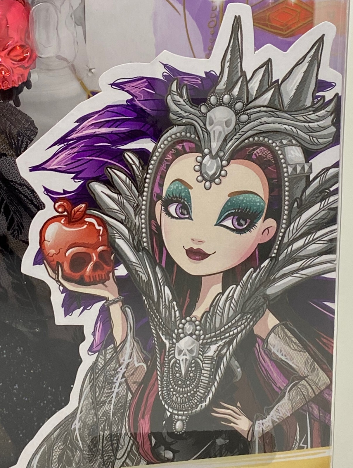 EVER AFTER HIGH DOLL - SPELLBINDING RAVEN - DAUGHTER OF THE EVIL QUEEN ...