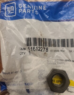 Genuine GM Nut 11612278 | eBay