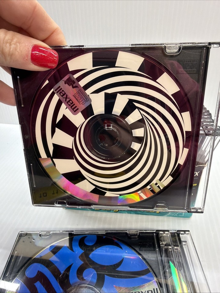 Maxell 19Pk Blank CD-R Series 1 Design Pack Slim Jewel Cases 80 Min ...