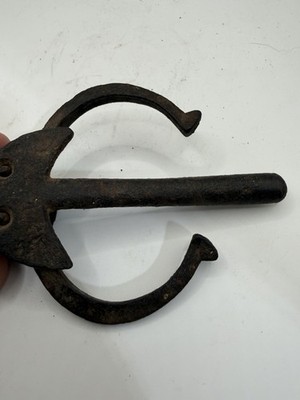 Antique Iron Ox Yoke Bow Oxbow Primitive Farm Tool Rustic Farm Decor | eBay