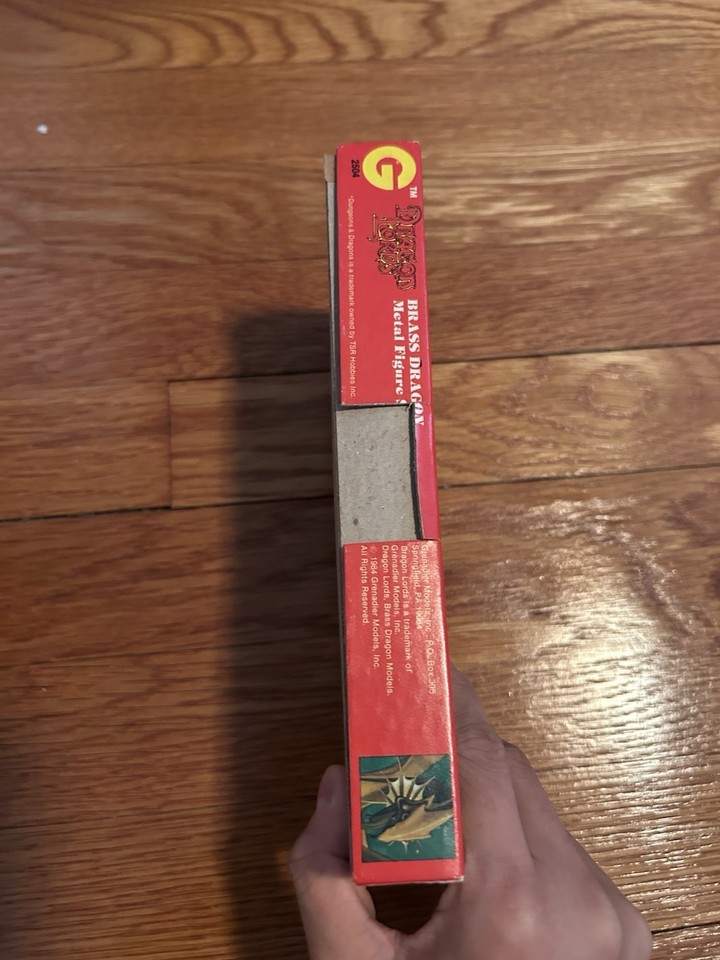 Dragon Lords Brass Dragon Dnd Grenadier Models 2504 1984 Complete | eBay
