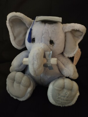 Precious Moments 18" Plush Graduation Elephant 2004 Trunk Full Of ...