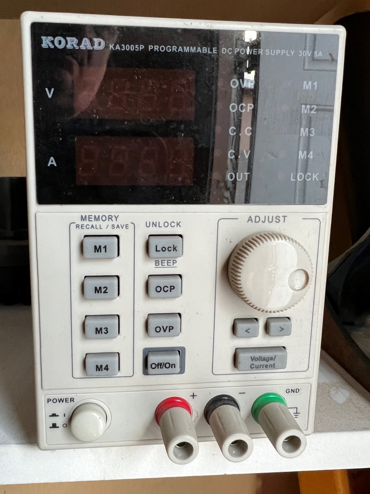 KORAD KA3005P - Programmable Precision Variable Adjustable 30V, 5A DC ...