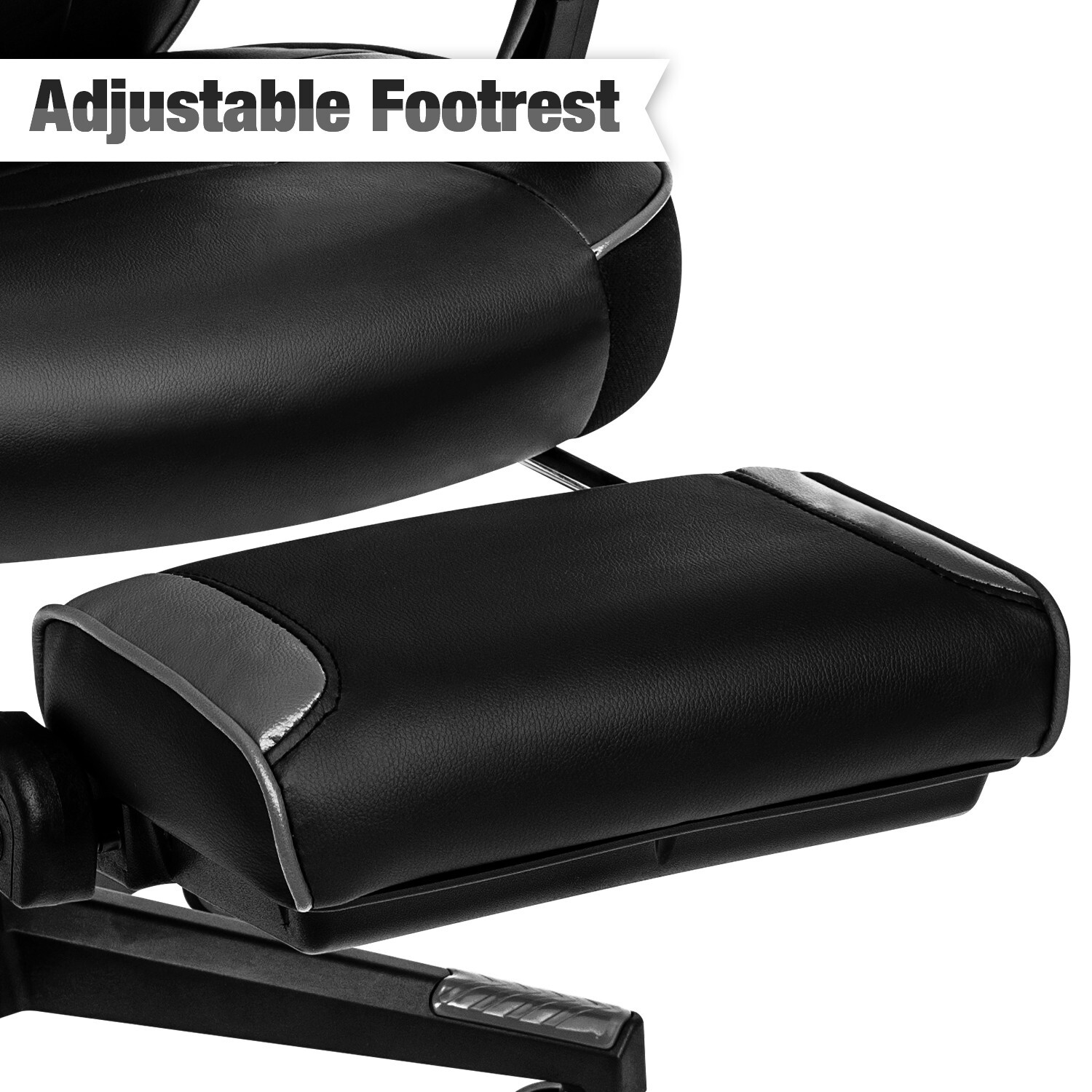 ELECWISH Computer Gaming Chair Ergonomic Swivel Seat Recliner Chair w ...