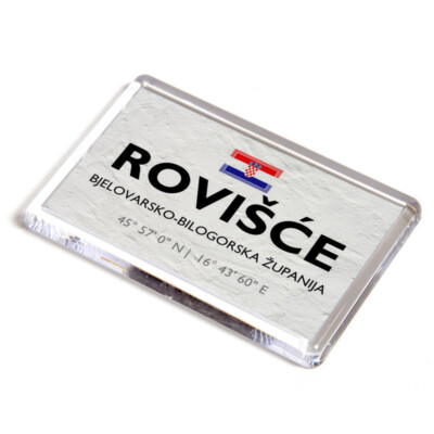 FRIDGE MAGNET - Rovisce - Bjelovarsko-Bilogorska Zupanija - Croatia ...