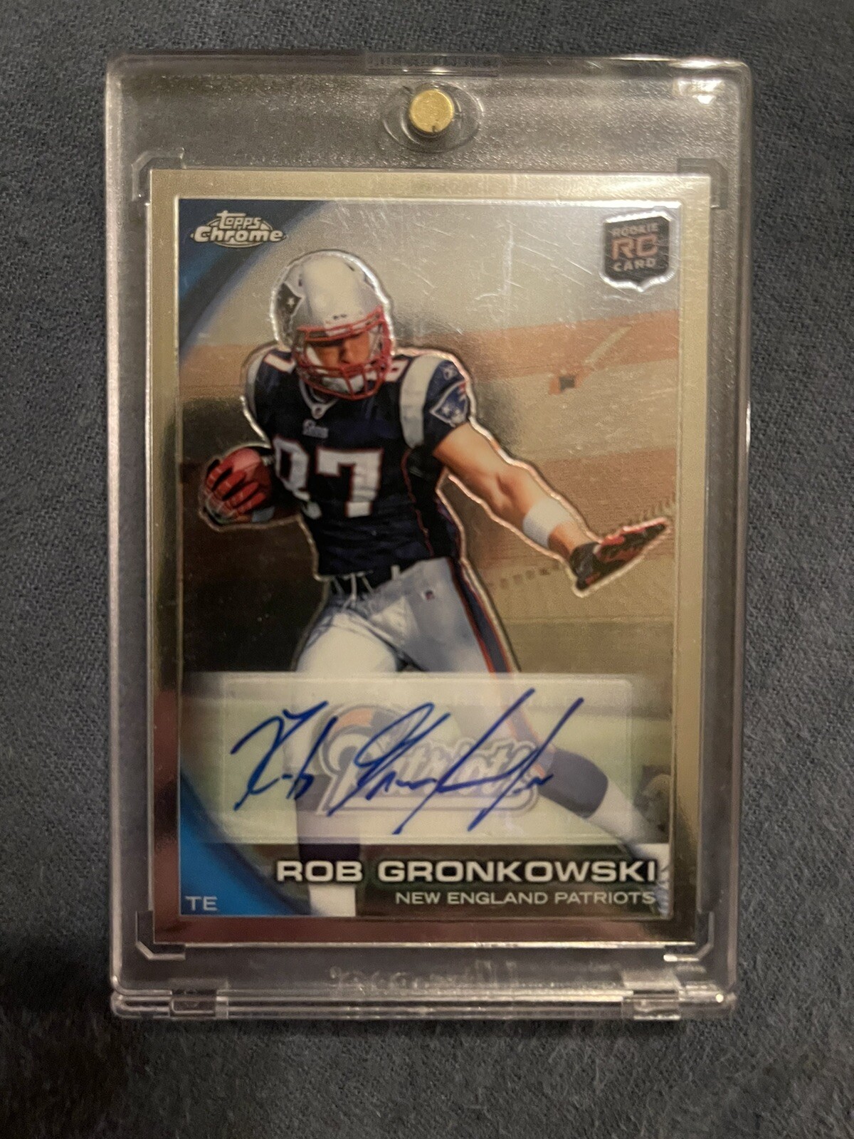 2010 Topps Chrome - #C112 Rob Gronkowski (RC) Signed | eBay