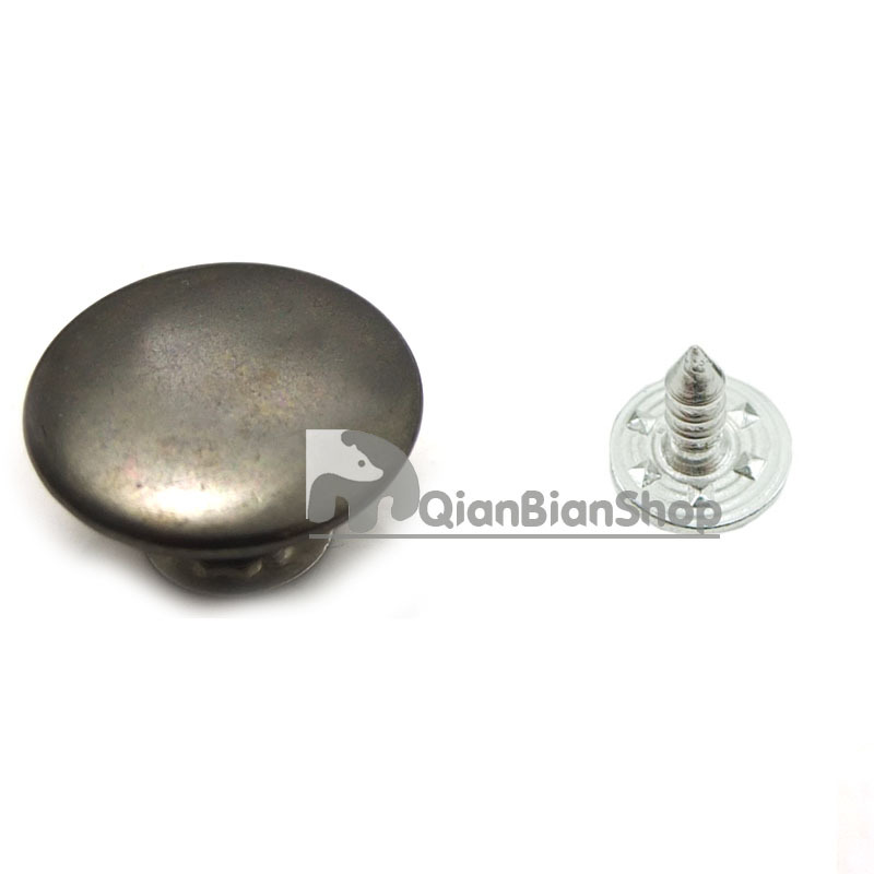 Jean Tack Snap Button Stud Rivet NO-SEW 17mm 5/8" Fine Sewing Leather ...