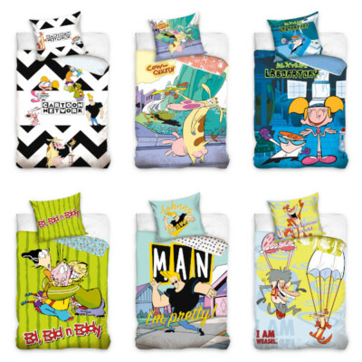 Cartoon Network Bed Cover 140 X 200 CM | eBay