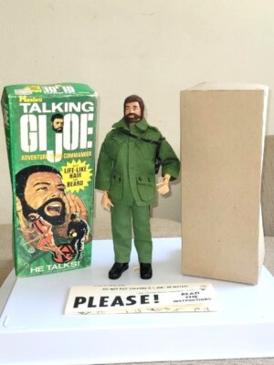 1970 GI JOE TALKING ADVENTURE TEAM COMMANDER 7400 IN ORIGINAL BOX ...