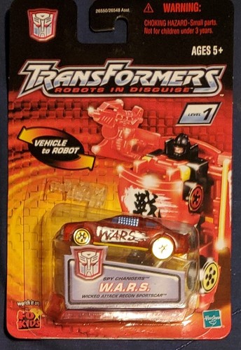 Transformers RID(2001) Spy Changer W.A.R.S | eBay