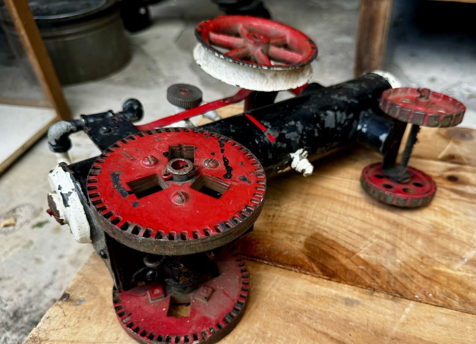 Vintage Steam Tractor Toy Steam Engine Folk Art Americana | eBay