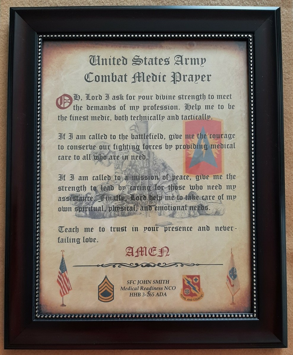Combat Medic Creed