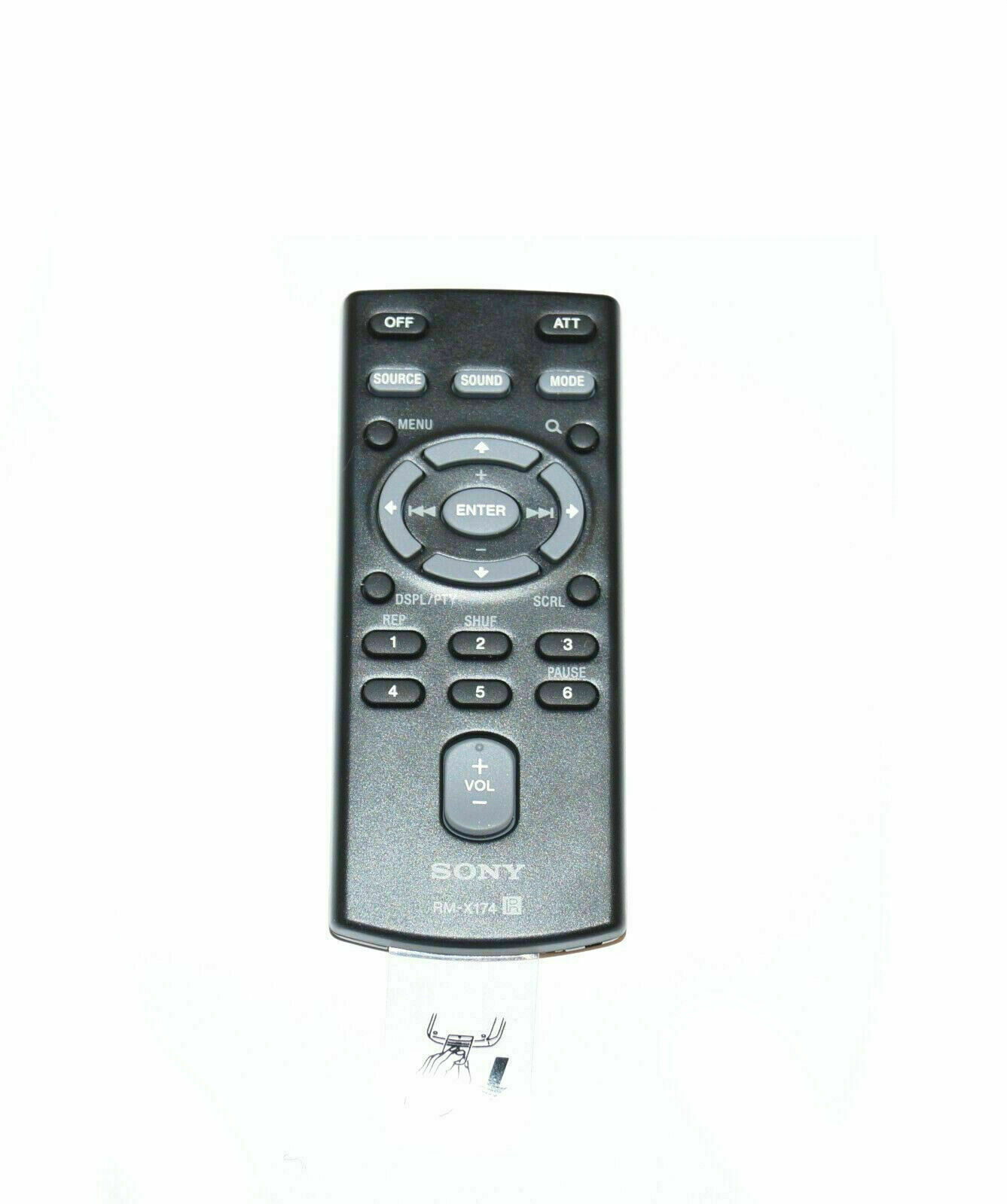 Remote Control RM-X174 For Sony Car Audio System DSX-S200X DSX-XS210X ...