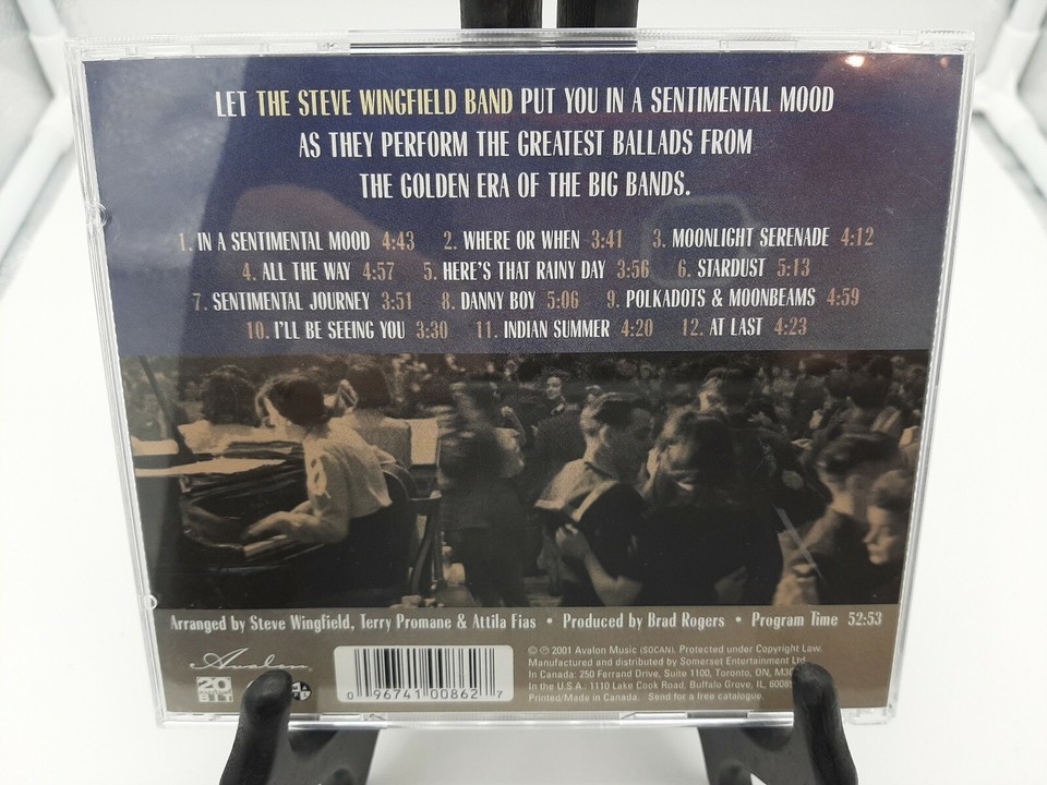 I’II BE SEEING YOU, Best of Big Band Ballads, Steve Wingfield Band CD ...