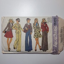 Vtg 1960s Simplicity 6174 Wedding Bridesmaids Gown Miss Sewing Pattern ...