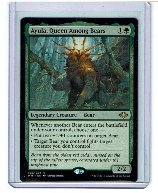 Ayula, Queen Among Bears - Modern Horizons - Magic the Gathering | eBay