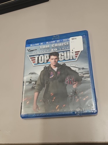 TOP GUN NEW BLU-RAY 3D/2D + DIGITAL COPY LIMITED EDITION TOM CRUISE VAL ...