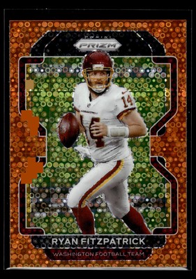 Ryan Fitzpatrick 2021 Panini Prizm #211 Commanders Redskins Disco | eBay