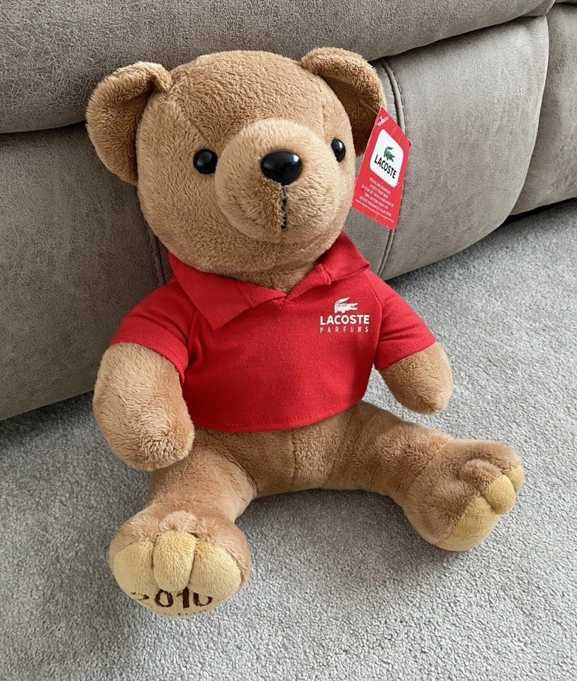 Lacoste Parfum Fragrance Teddy Bear 2010 Limited Edition New | eBay UK